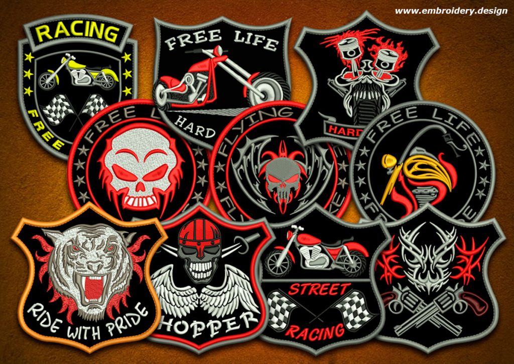 revolvers Shop - Embroidery Design