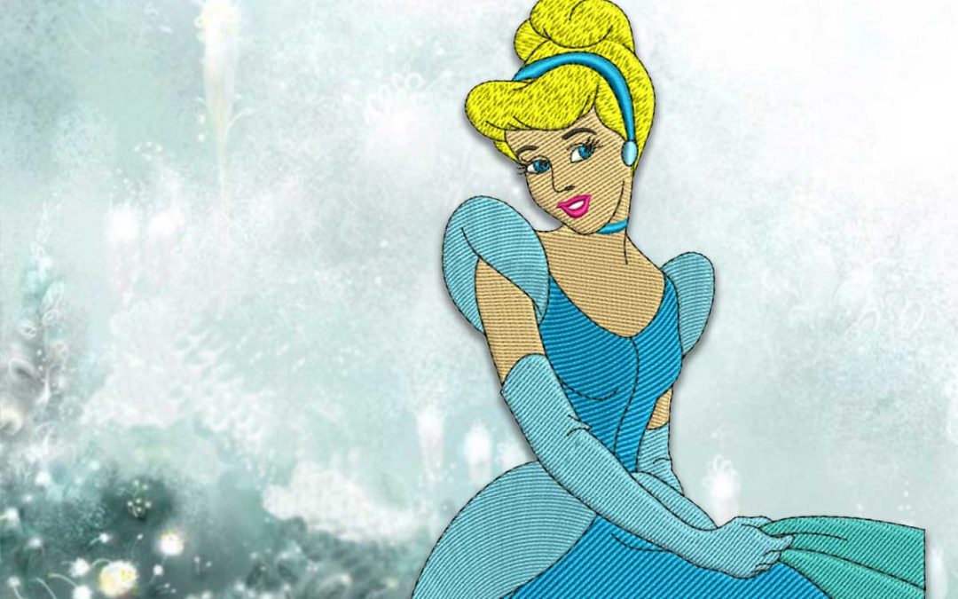 Beautiful_Cinderella_embroidery_design - Embroidery Design