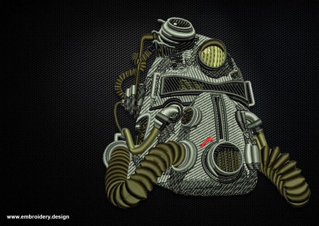 Post Apocalypse embroidery designs pack (11 qty)