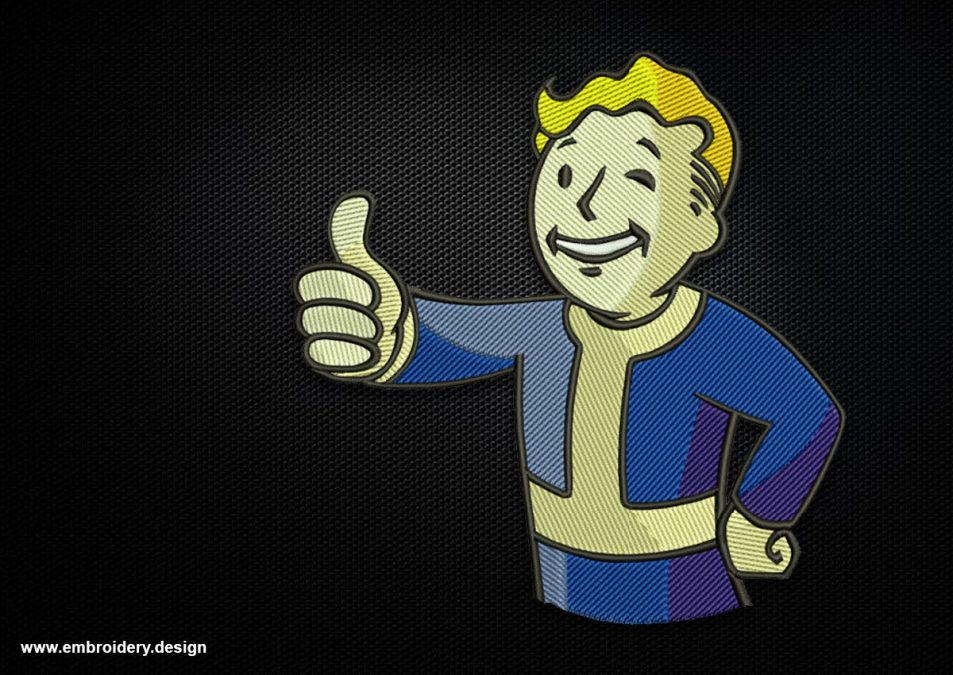 Post Apocalypse embroidery designs pack (11 qty)