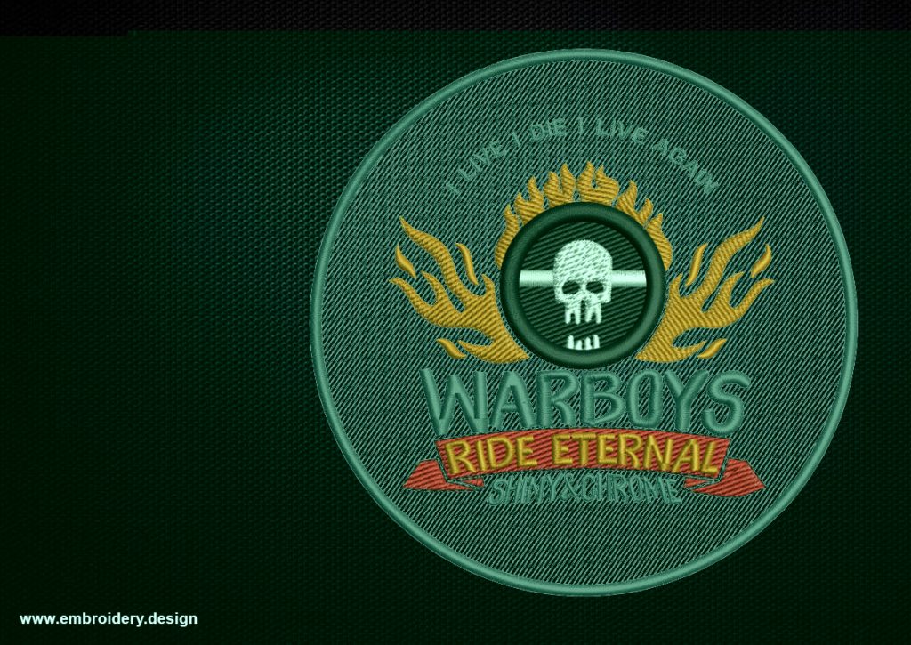 Mad Max Fury Road Warboys Emblem