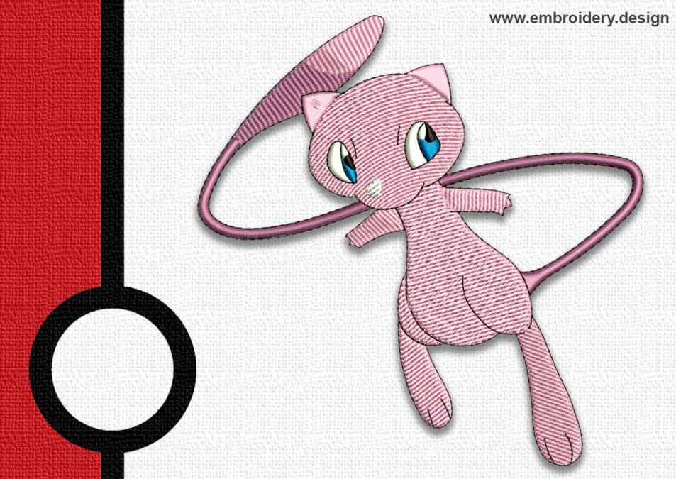 mew_pokemon_embroidery_design - Embroidery Design