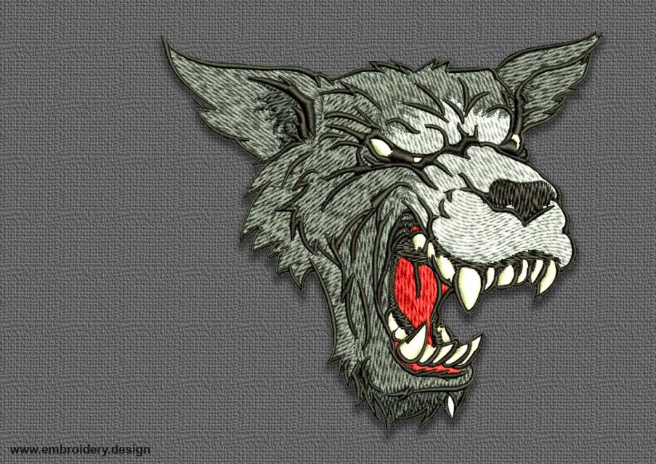 Wolves Embroidery Design Files for Download
