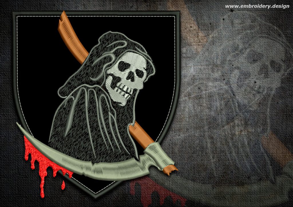 Biker patch Grim Reaper