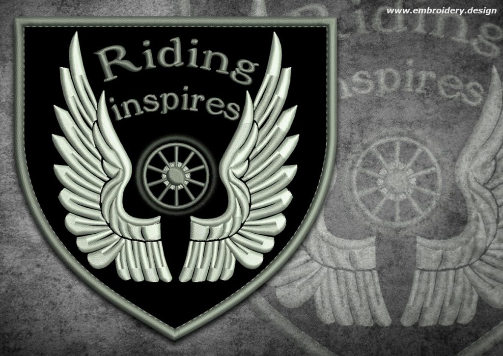 Wheel Shop - Embroidery Design