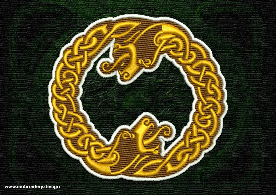 Celtic Embroidery Design Files for Download
