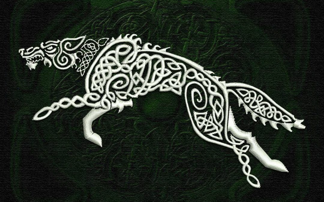 celtic_running_wolf_embroidery_design - Embroidery Design