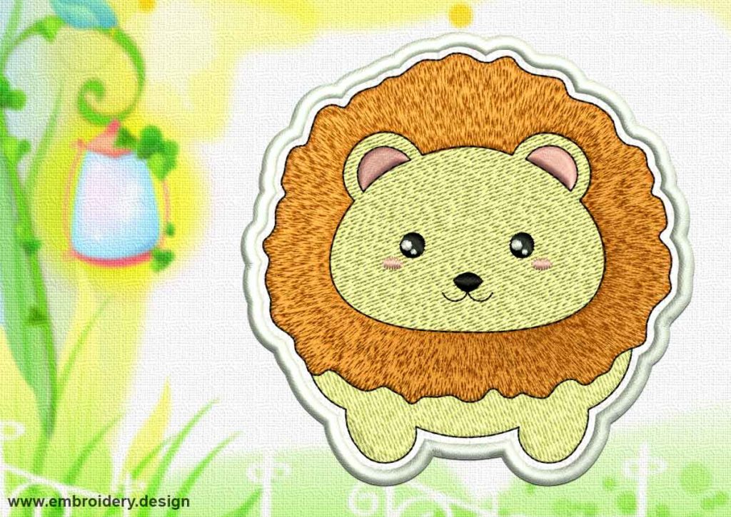 Cute Kawaii Leo patch