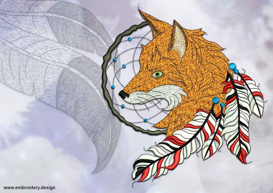 Dreamcatcher with fox