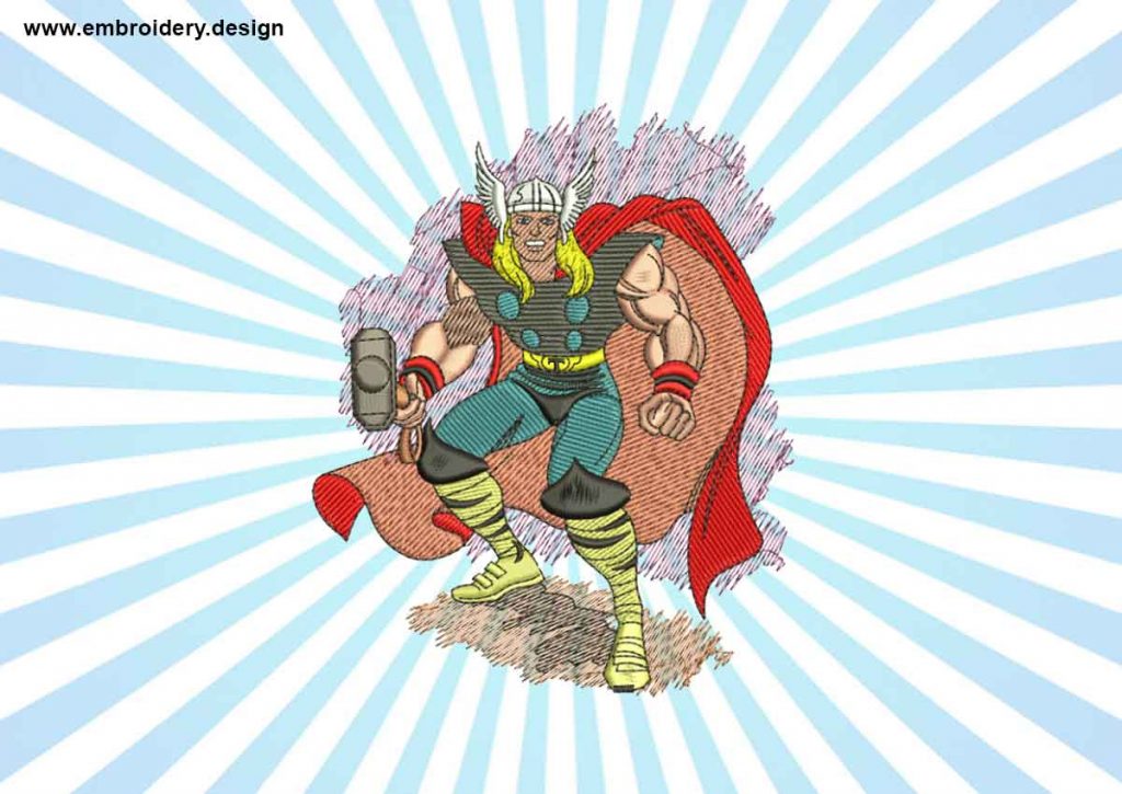 Comic-strip Embroidery Design Files for Download