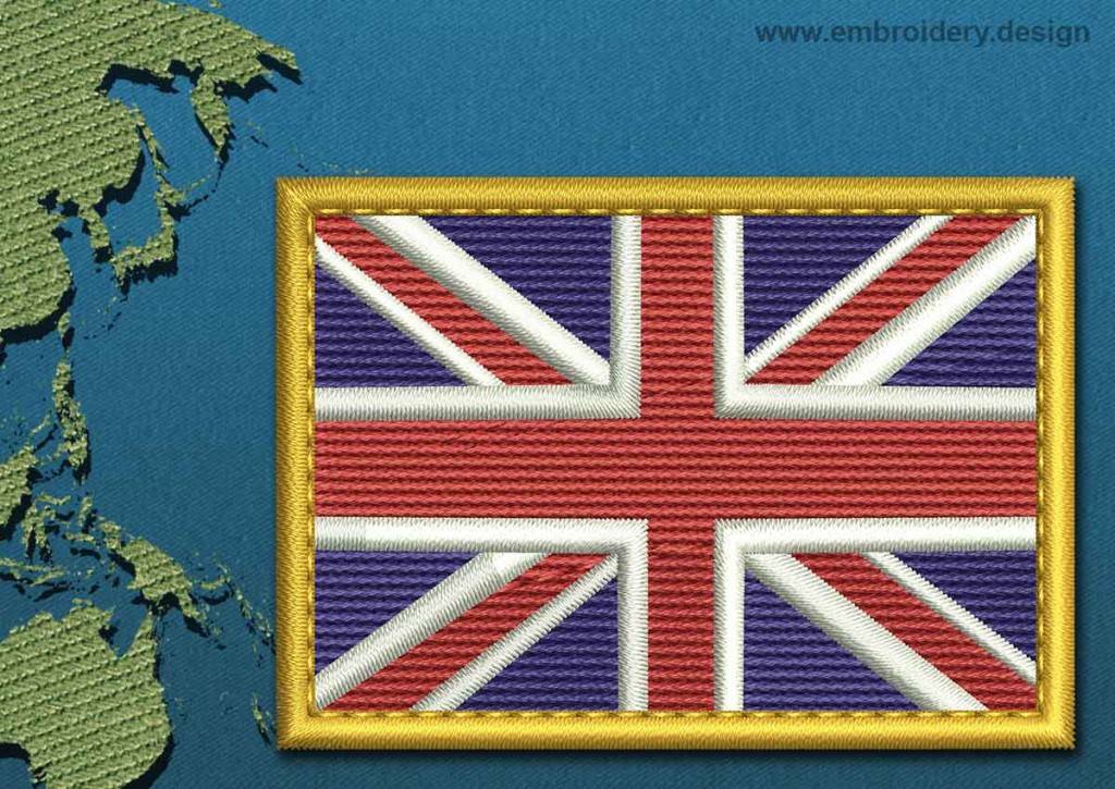 Flags Patch Winged Flag of UK