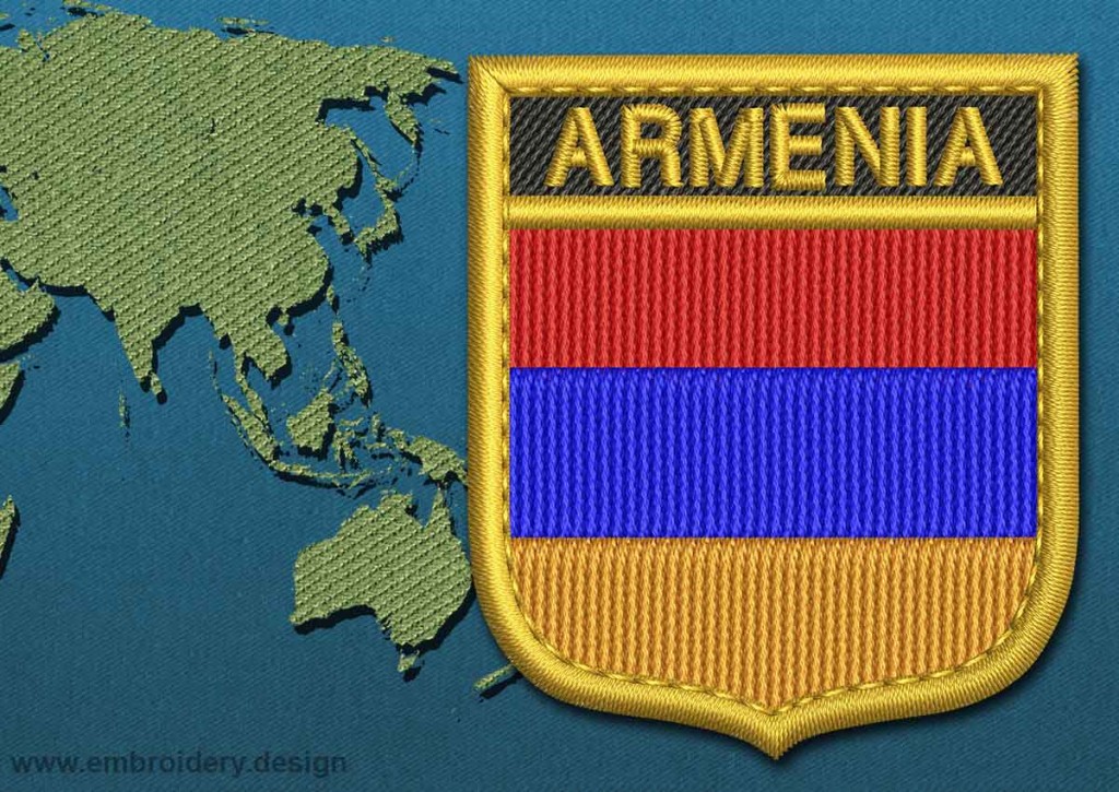 Asia Shield Flags Shop - Embroidery Design