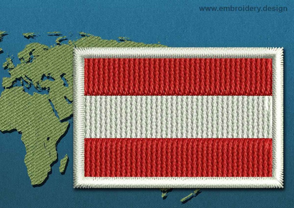 Europe Mini Flags Shop - Embroidery Design