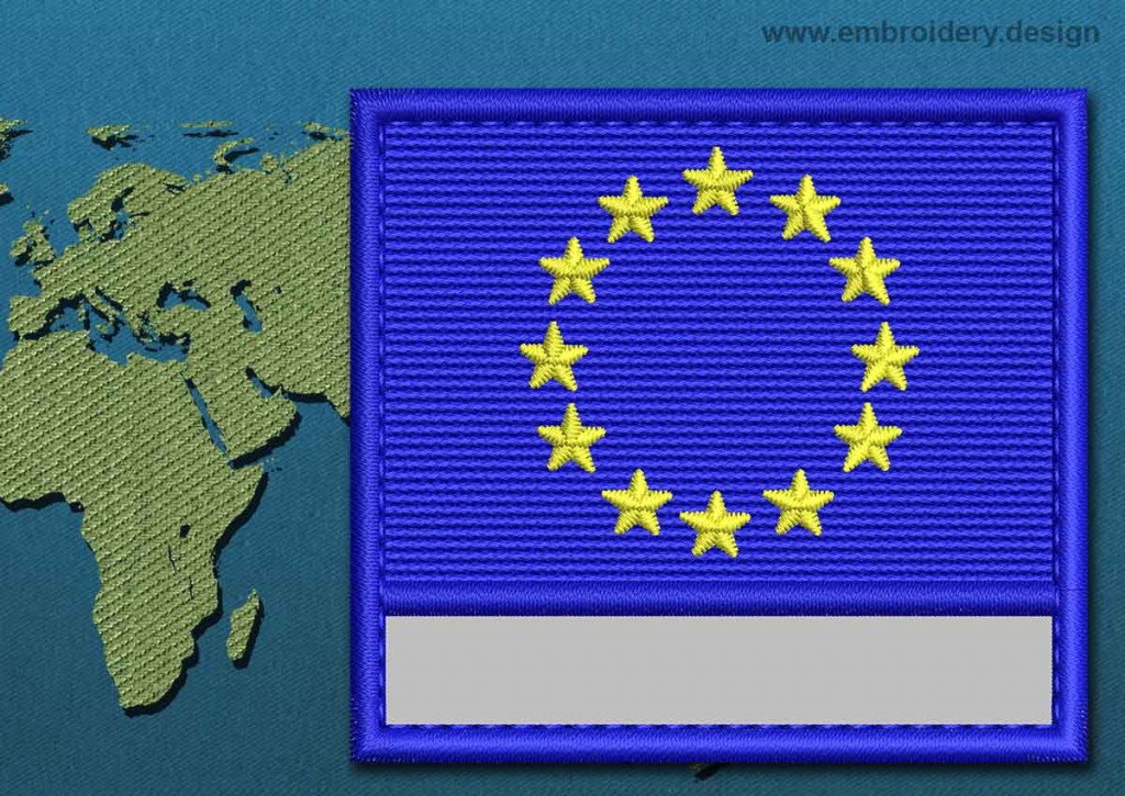 European Union Flags embroidery designs Shop - Embroidery Design