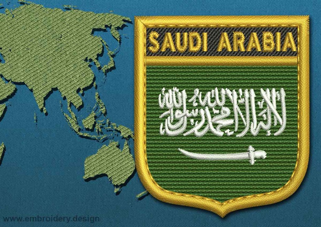 Saudi Arabia Flags embroidery designs Shop - Embroidery Design