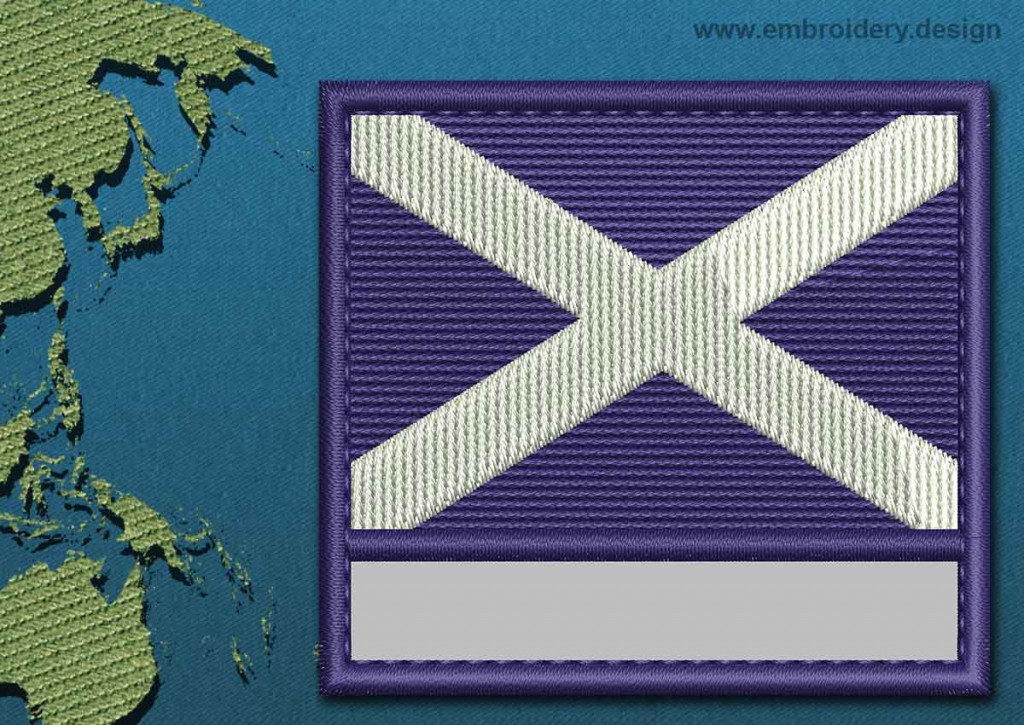 St Andrews Cross Flags embroidery designs Shop - Embroidery Design