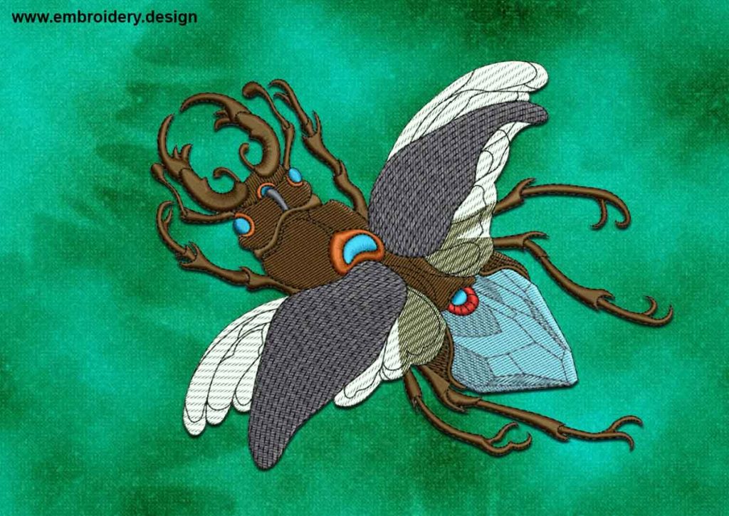 Flying beetle