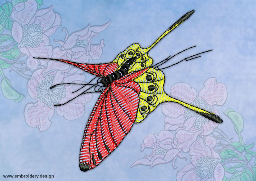 Japanese Motives Embroidery Design Files for Download