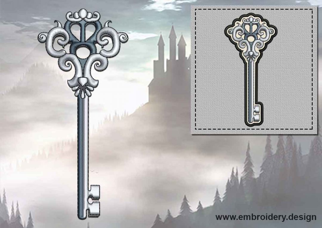 medieval keys Shop - Embroidery Design