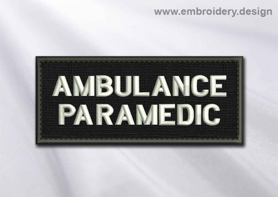 Medical Patch Shop - Embroidery Design
