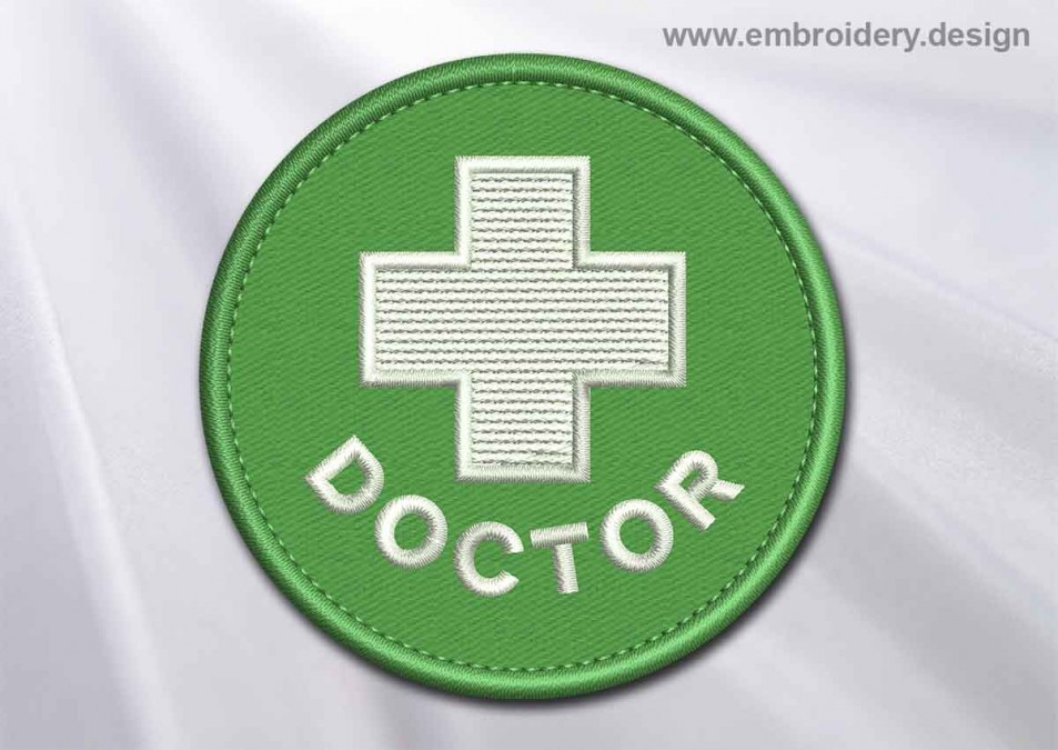 Medical Patch Shop - Embroidery Design