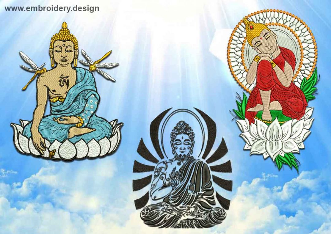 Buddha Shop - Embroidery Design