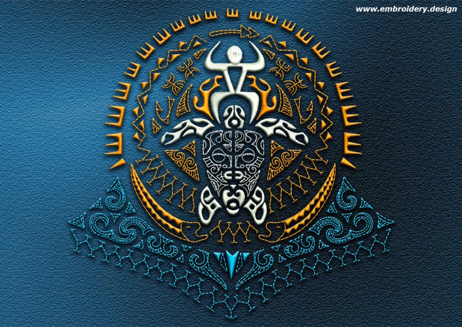 Polynesian tattoo Angitu