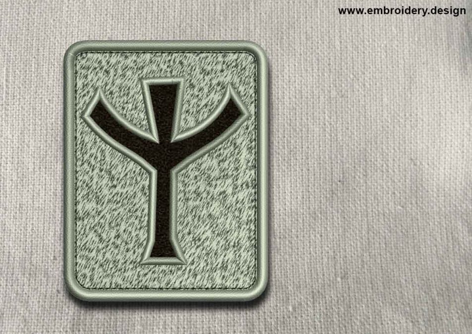 Rune Algiz, transparent background