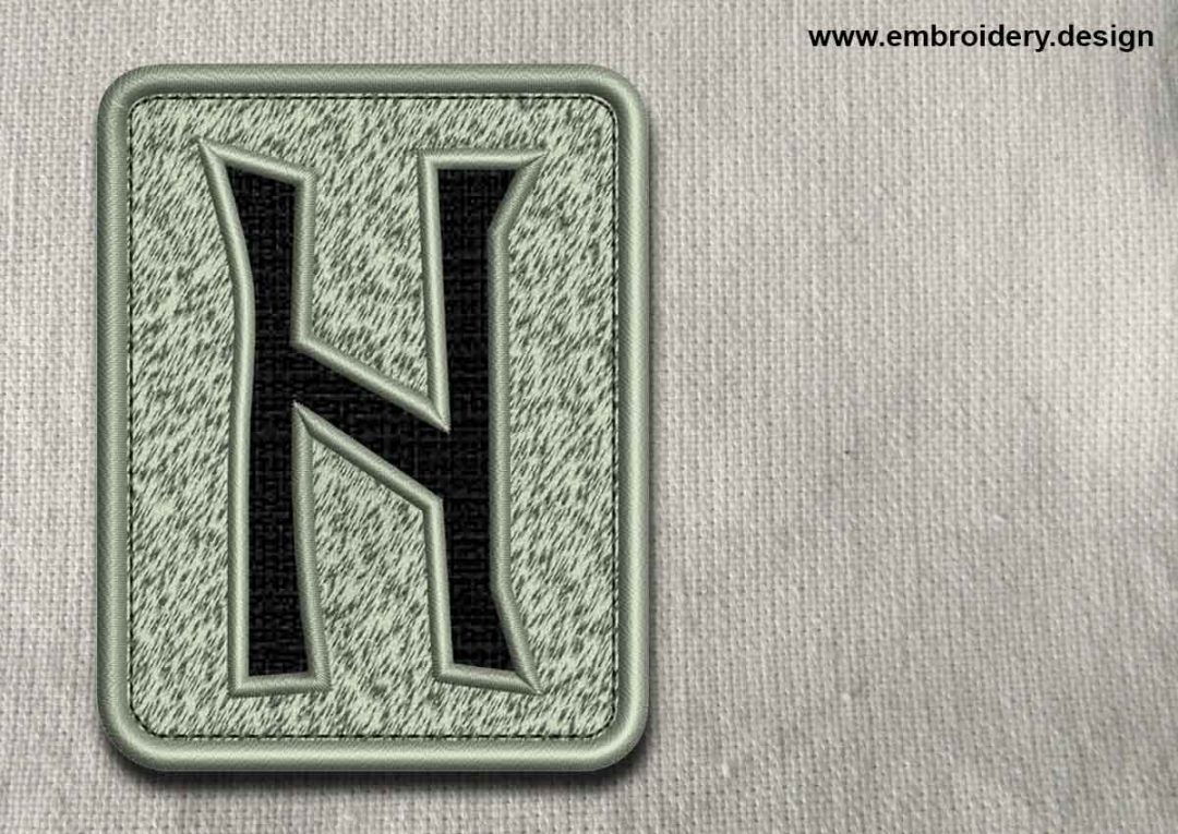 Rune Hagalaz, transparent background