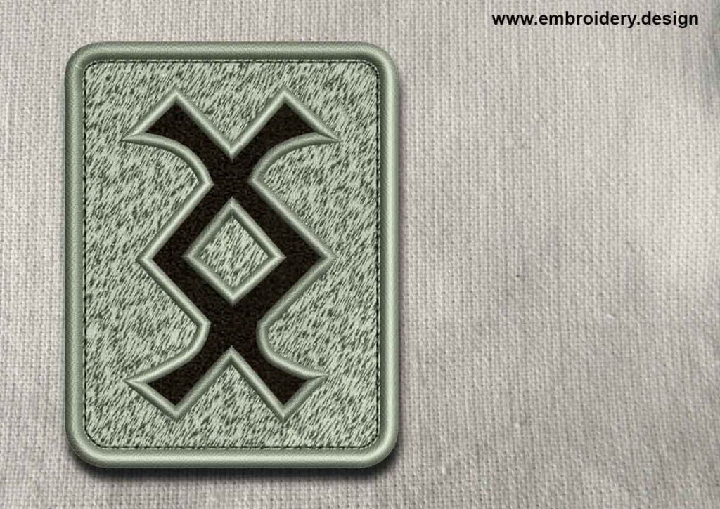 Rune Berkana, transparent background