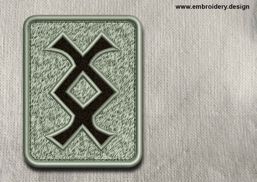 Rune Berkana, transparent background