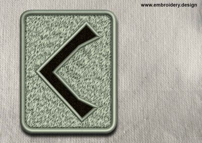 Rune Jera, transparent background