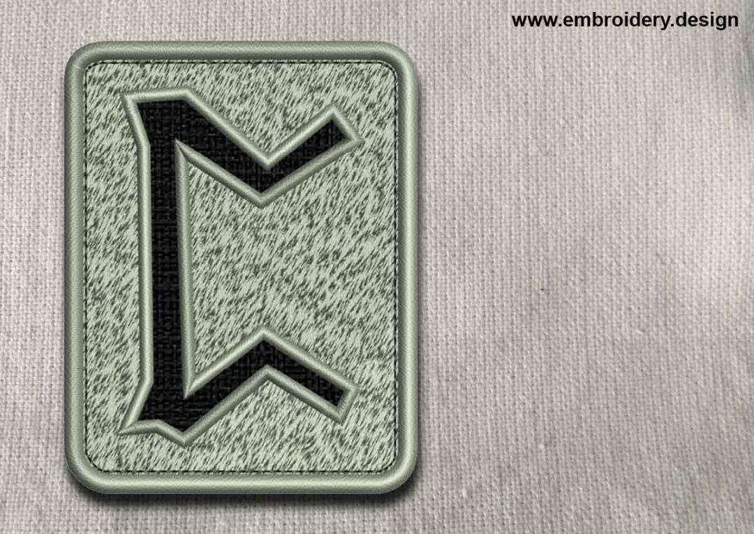 Rune Perthro, transparent background