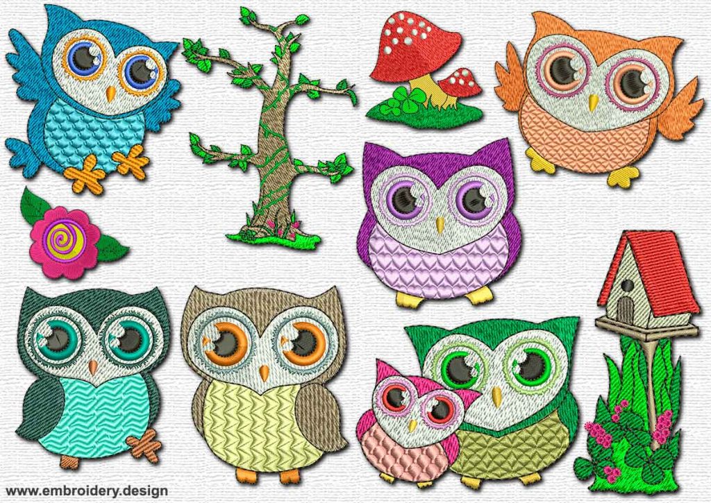 Halloween embroidery designs' pack embroidery designs pack (collection ...