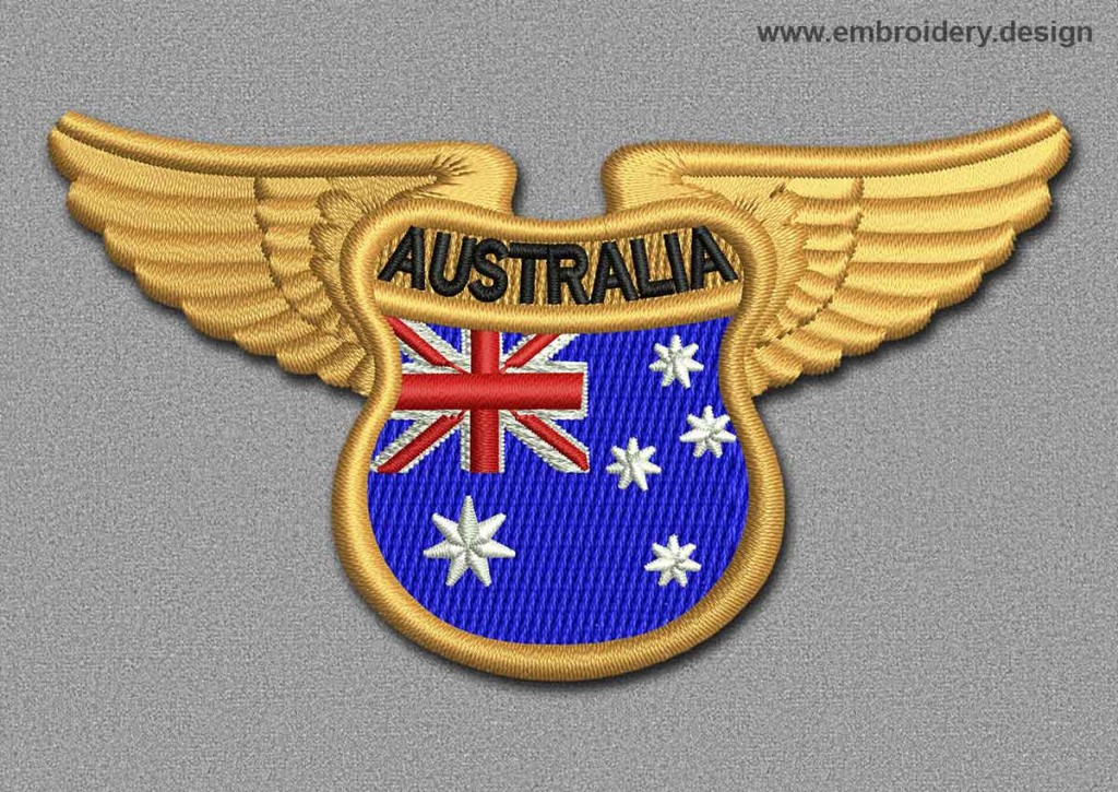 Flags Patch Winged Flag of UK