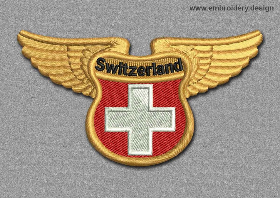 Flags Patch Winged Flag of UK