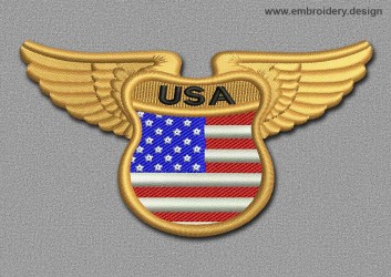 Flags Patch Winged Flag of UK