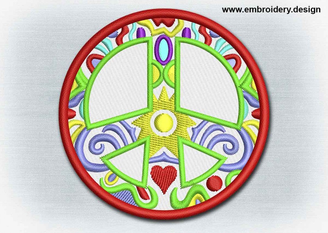 Yoga And Mandala Patch Yin Yang